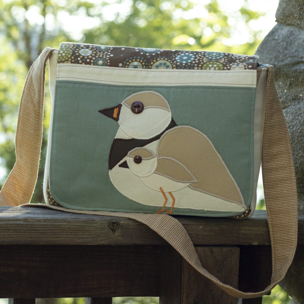 casey riley messenger bag plovers - Golden Gate Bird Alliance