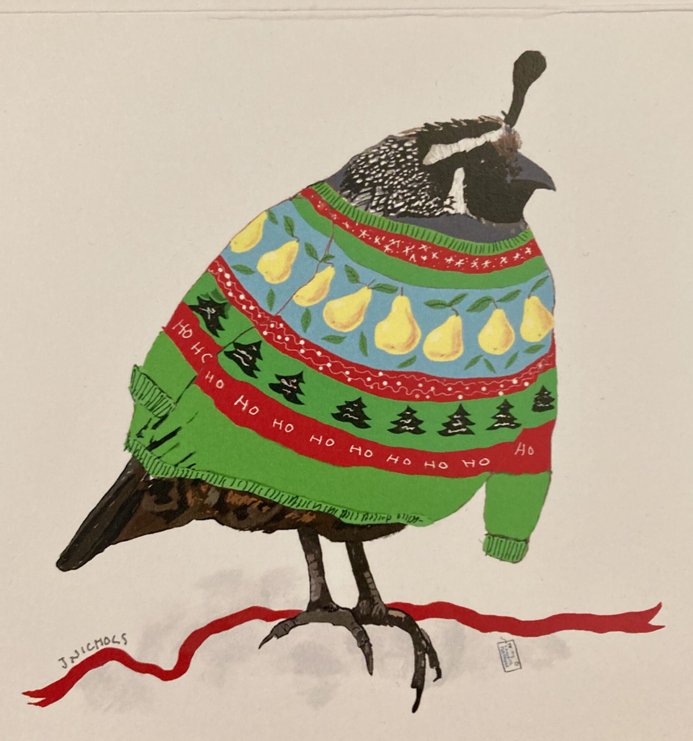 Christmas-card-quail - Golden Gate Bird Alliance